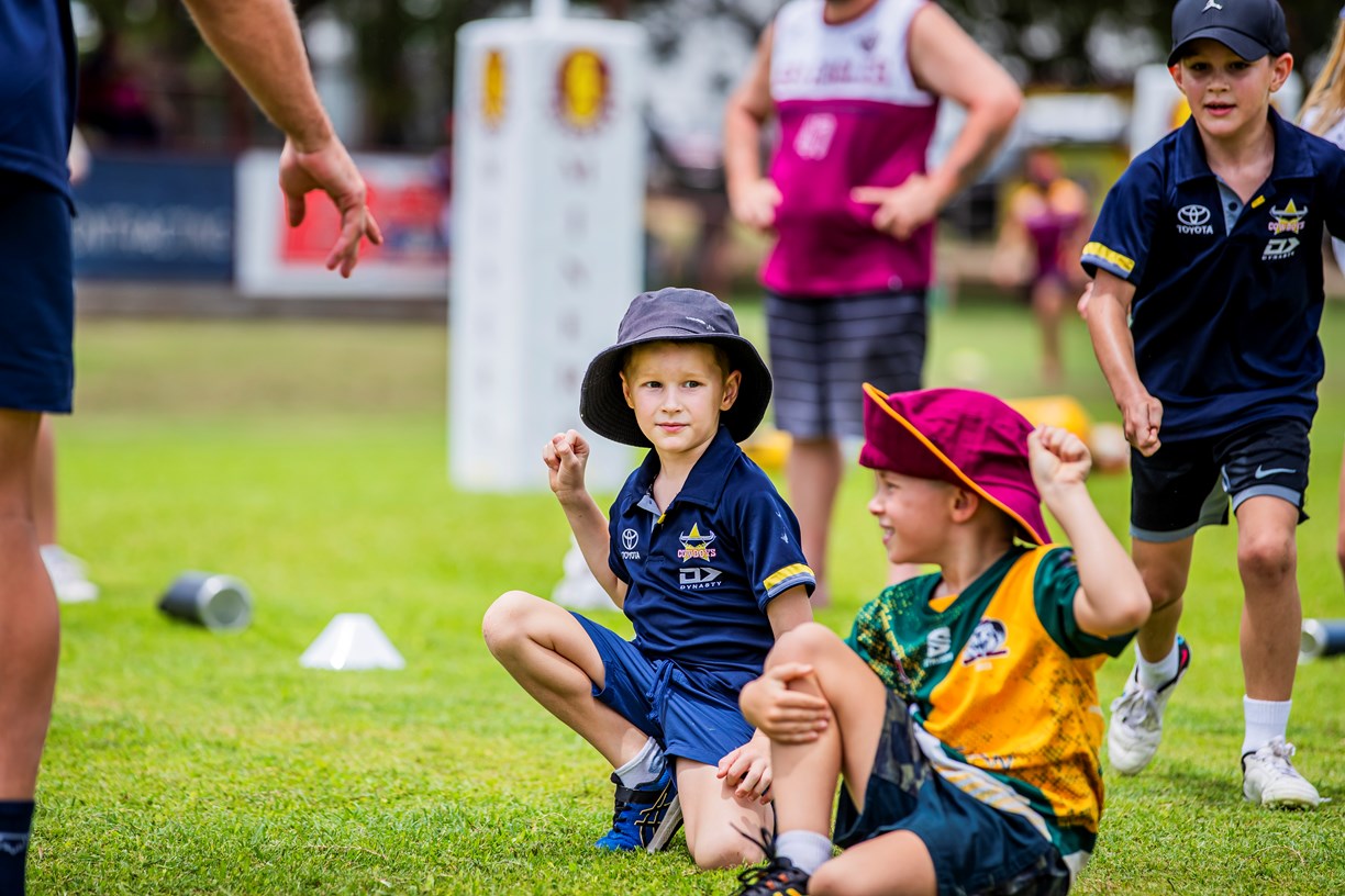 Gallery: Cowboys footy clinic in Charters Towers | Cowboys