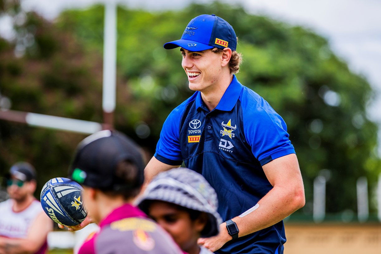 Gallery: Cowboys footy clinic in Charters Towers | Cowboys
