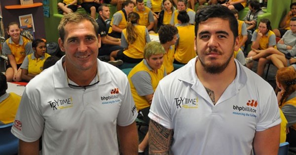 Try Time! heads west to Cloncurry | Cowboys