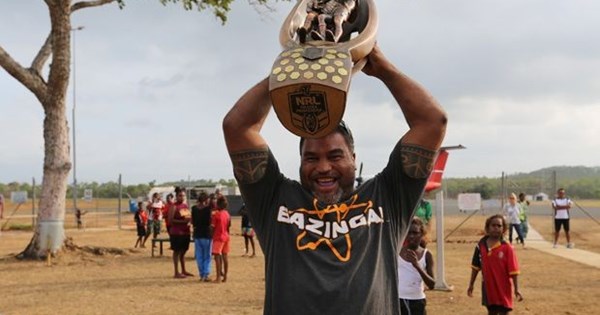 Trophy Tour | Lockhart River | Cowboys