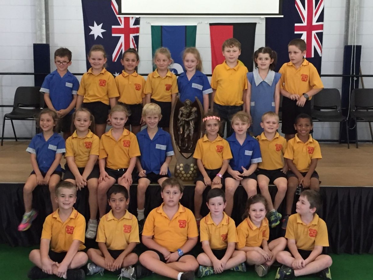 Trophy visit | Ayr schools | Cowboys