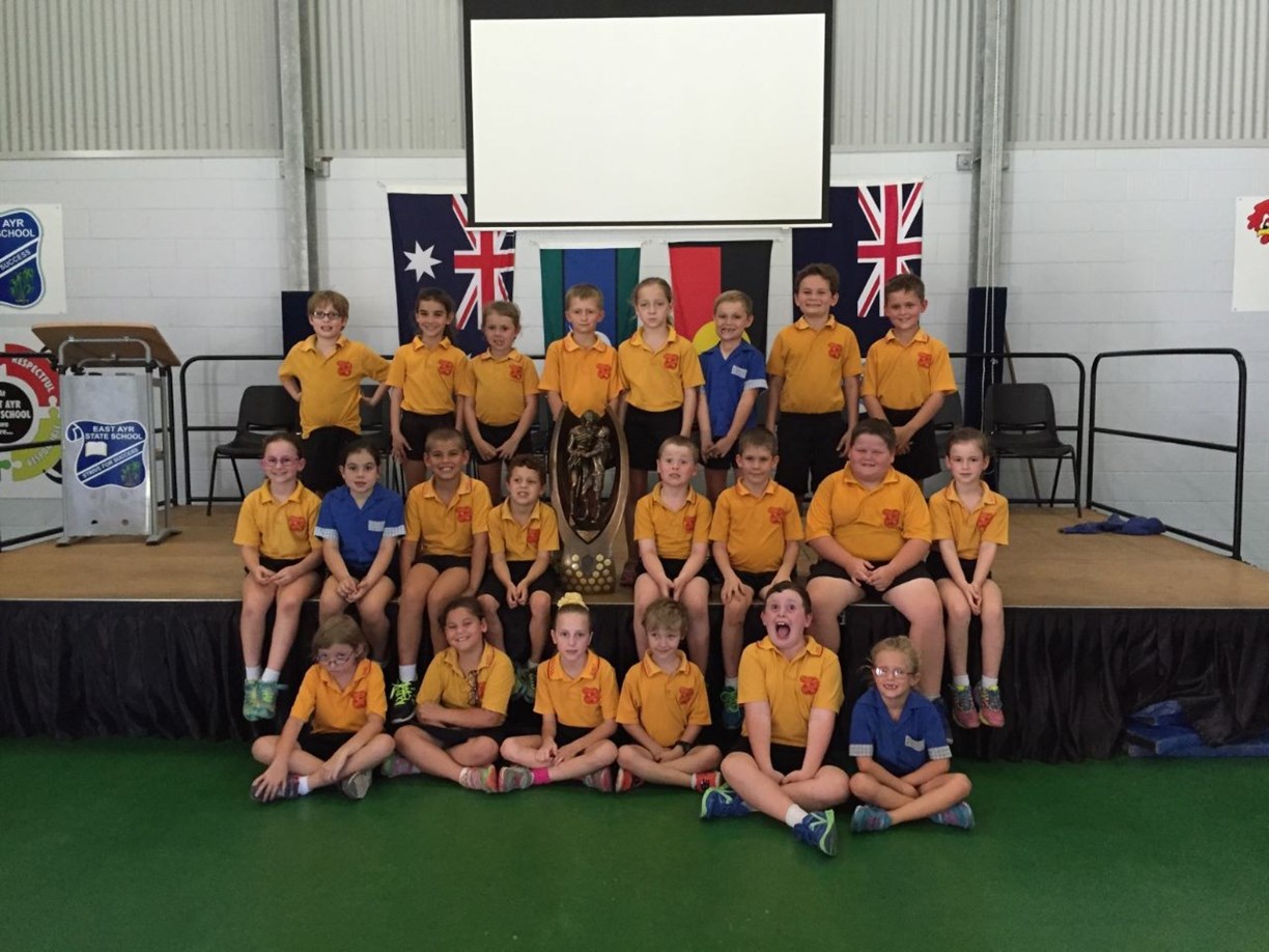 Trophy visit | Ayr schools | Cowboys
