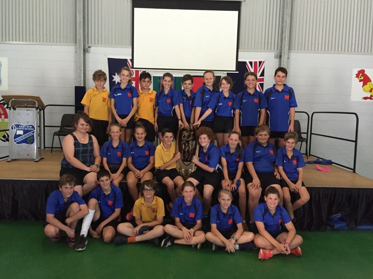 Trophy visit | Ayr schools | Cowboys