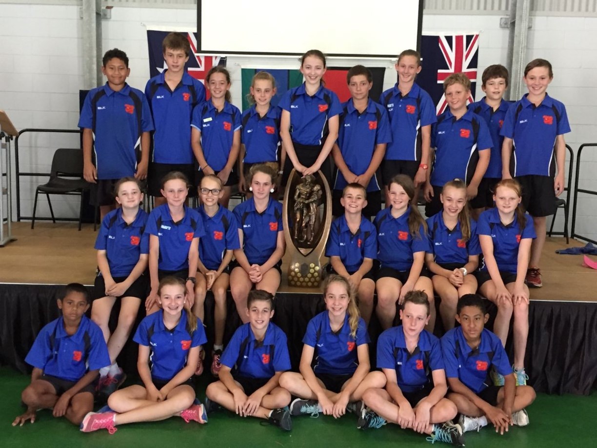 Trophy visit | Ayr schools | Cowboys