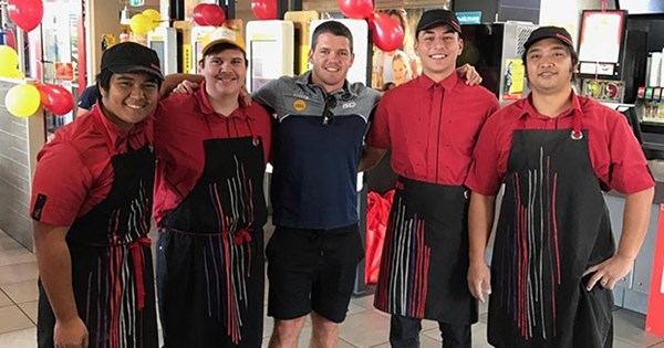 Macca's partnership beefing up! | Cowboys