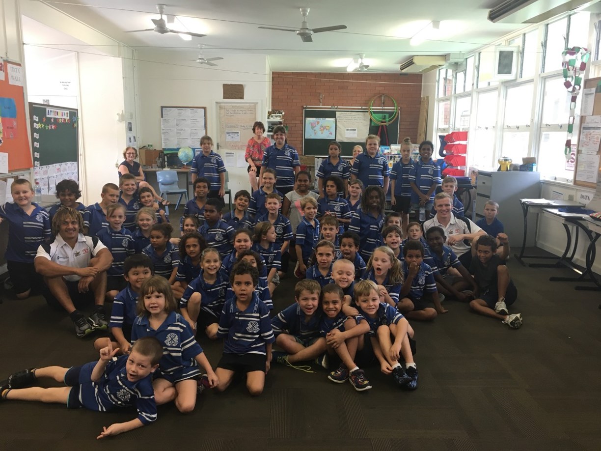 Adopt-a-School on the road | Cowboys