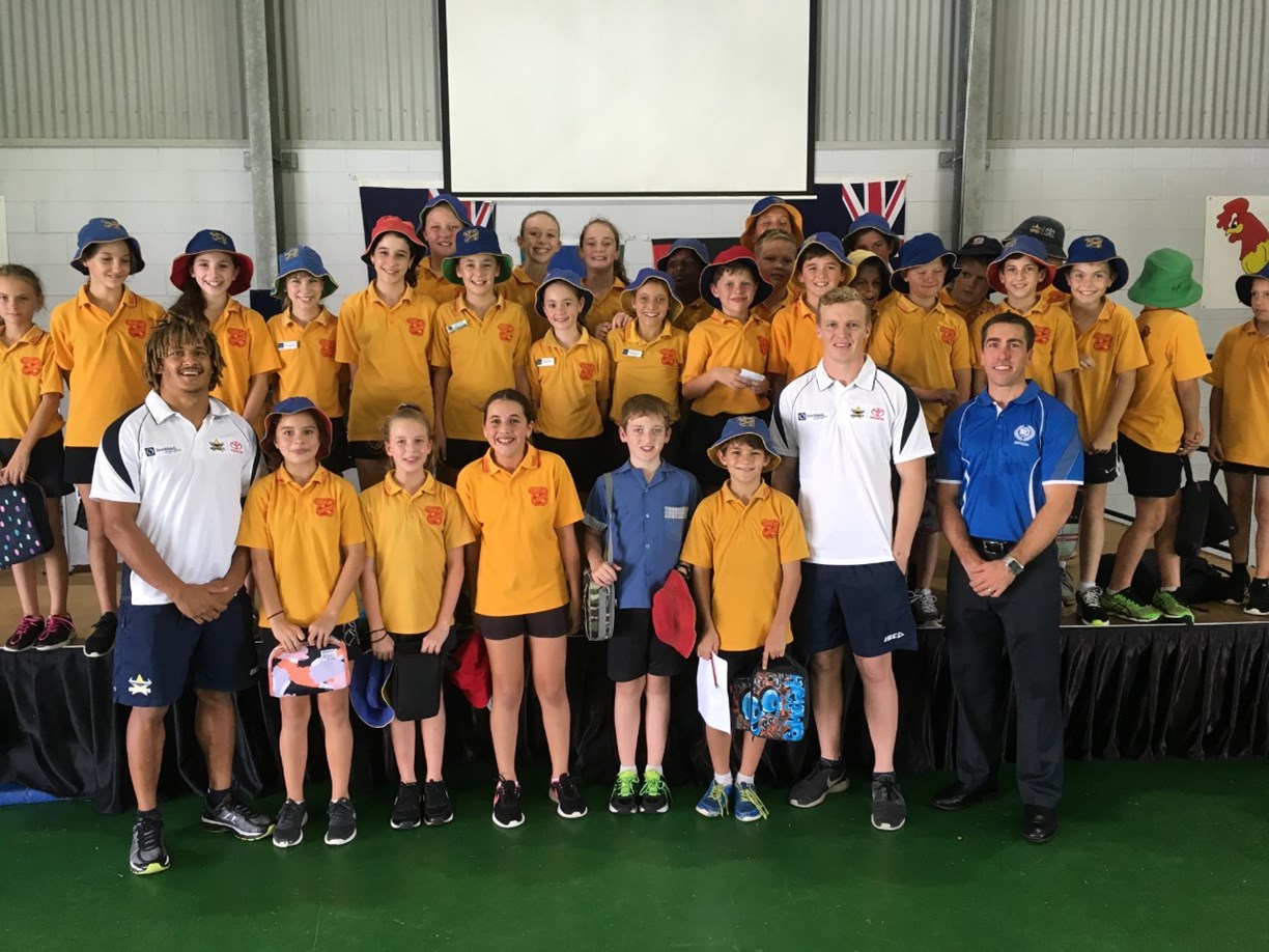 Adopt-a-School on the road | Cowboys