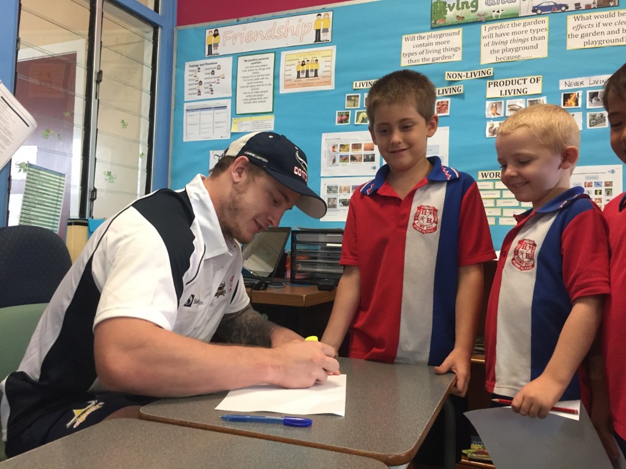 Adopt-a-School on the road | Cowboys